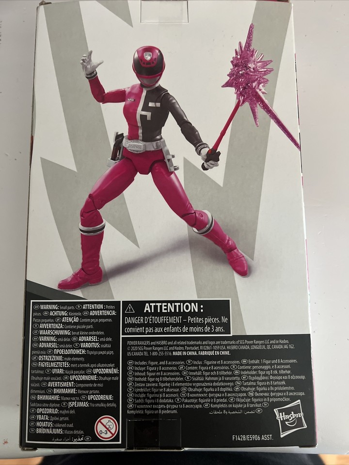 Hasbro Power Rangers Lightning Collection S.P.D. Pink Ranger Action ...