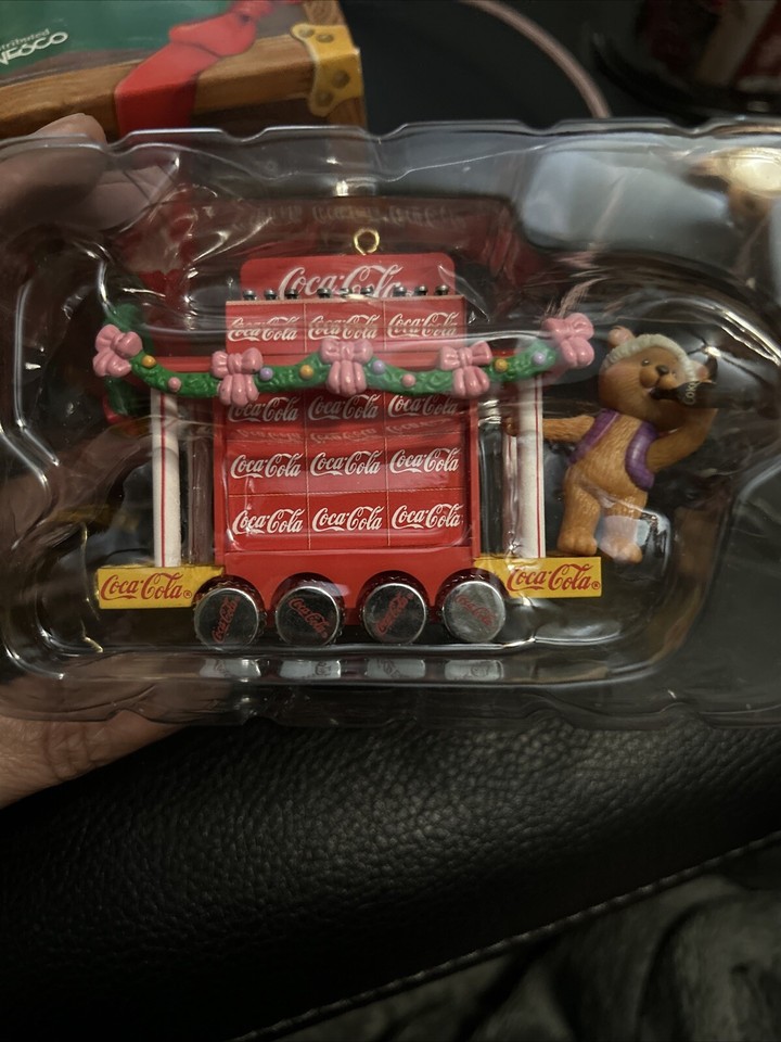 enesco treasury of christmas ornaments 1997 Cocoa Cola Caboose | eBay
