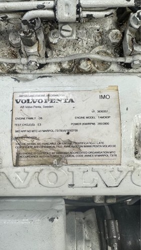 Volvo Penta TAMD63p , 370 HP Marine Diesel Engine D6 PAIR | eBay