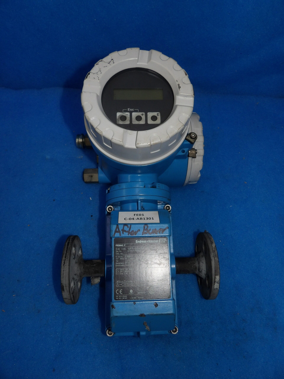 Endress Hauser Promag 50 50P15-EL0A1RA0BBAW Flow Meter + 1 Year ...