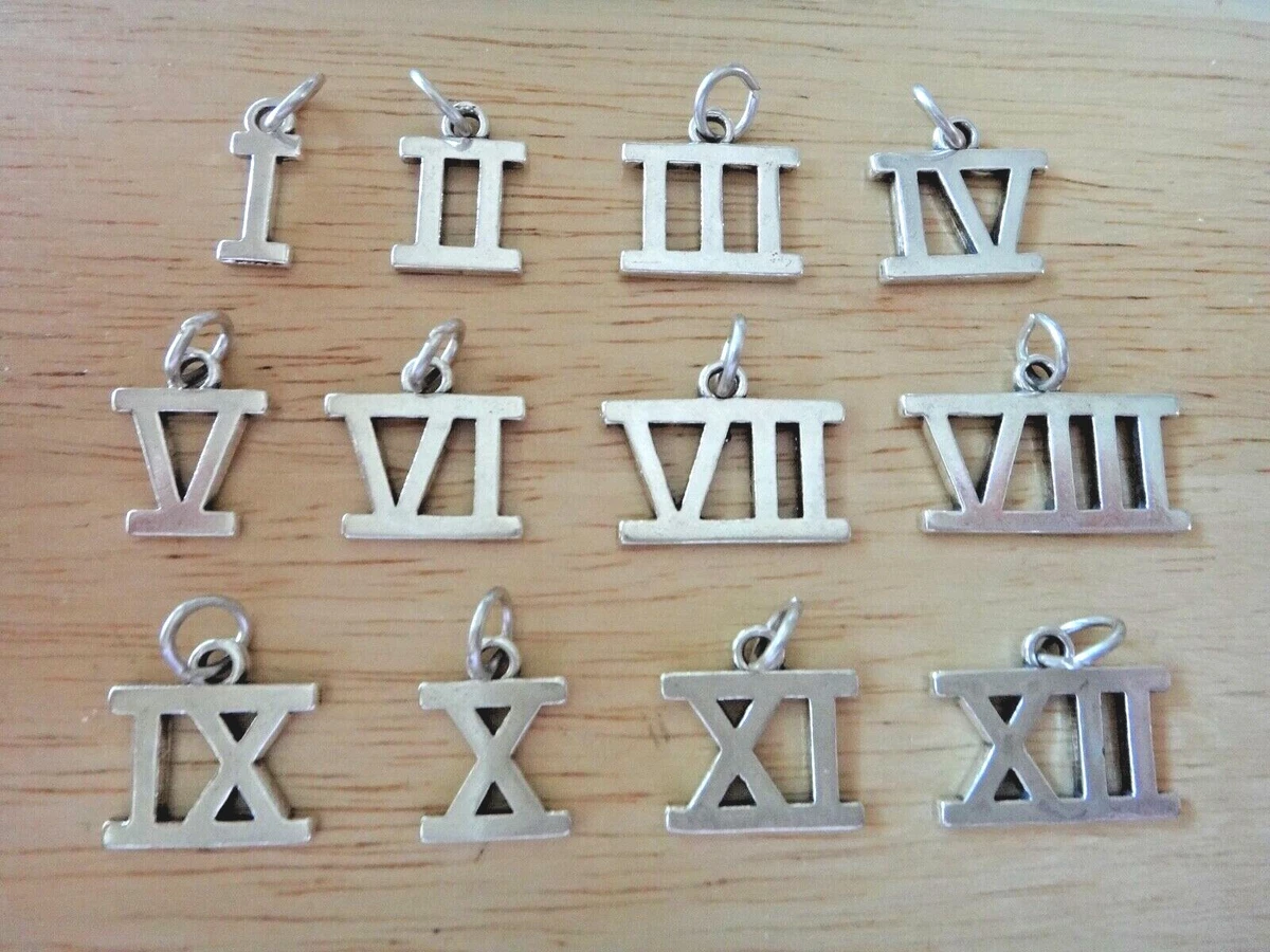 Roman Numerals Charm 2