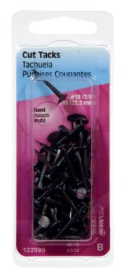 Hillman 122599 Blue Steel 18 ga. Cut Tacks No. 18 x 7/8 L in. (Pack of ...