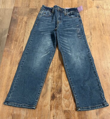 evsie by Maurices Girl Straight Jean High Rise, Blue, Size 9 REG | eBay