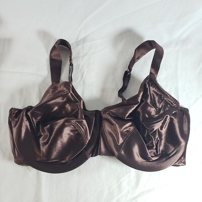 Victoria's Secret Second Skin Satin Full Coverage Bra 40D Java Brown | eBay