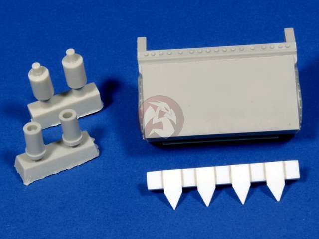 Panzer Art 1/35 T3 "Rhinoceros" Culin Hedgerow Cutter for M4 / M10 Tank ...
