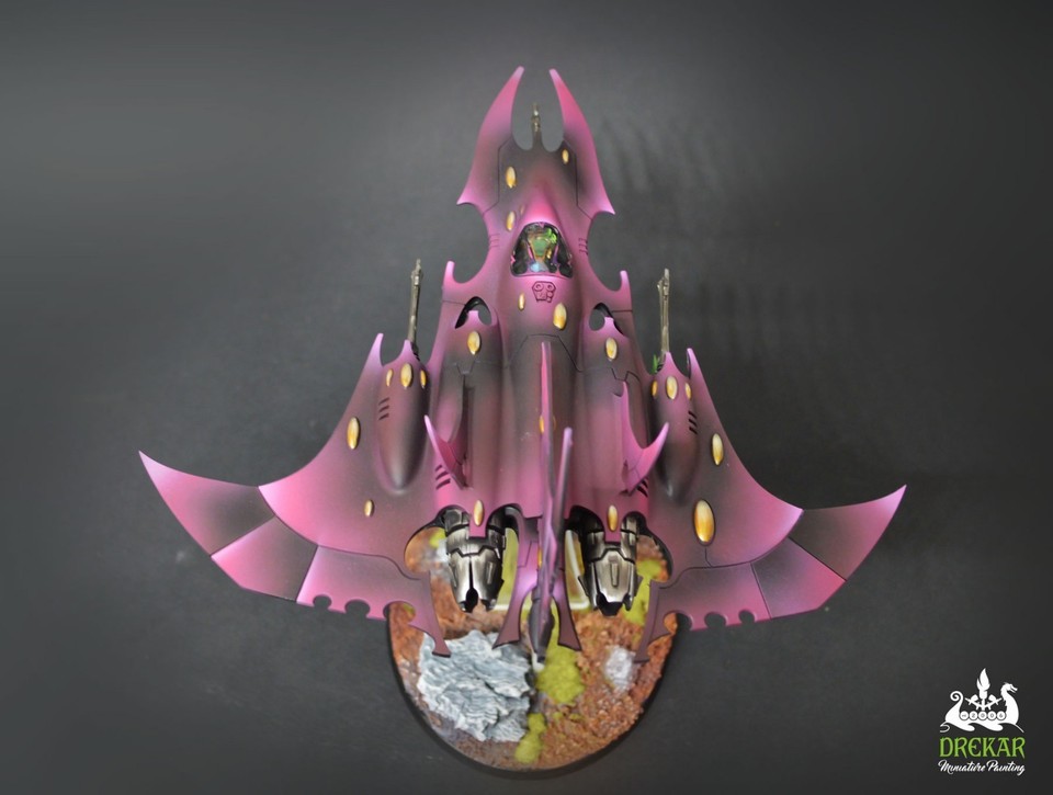 Razorwing Jetfighter Drukhari Dark eldar warhammer 40K ** COMMISSION ...