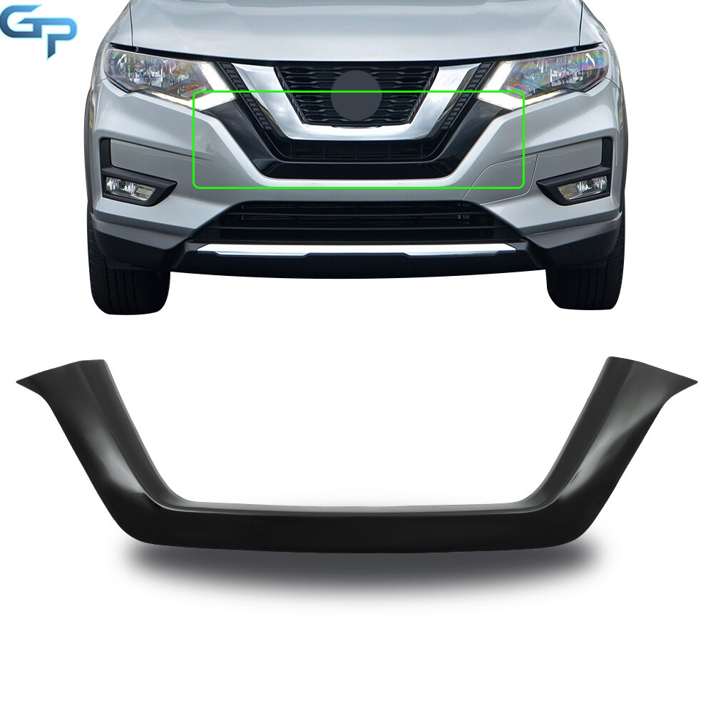 For Nissan Rogue 2017-2020 622786FL0A Front Bumper Grille Trim Molding ...