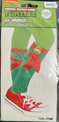 Child Raphael Leg Warmers Teenage Mutant Ninja Turtles Halloween ...