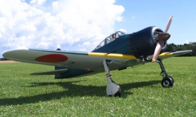 HUGE A6M5 ZERO 137" Wingspan WWII GIANT SCALE RC Model Airplane Printed ...