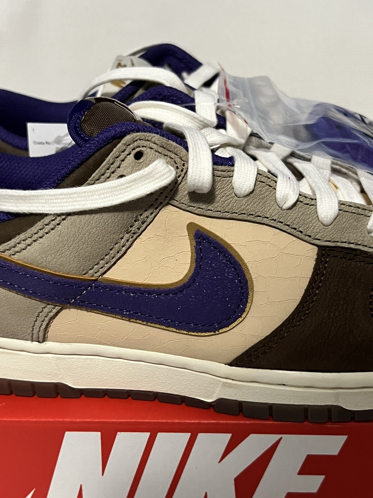 DQ5009-268 Nike Dunk Low Setsubun 2022 White Purple Brown Beige ...