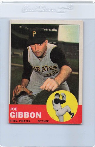 1963 Topps #101 Joe Gibbon Pirates EX *4283 | eBay
