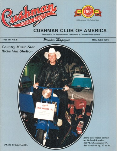 Cushman Scooter Magazine Volume 10 - 6 - An Original Cushman Scooter ...