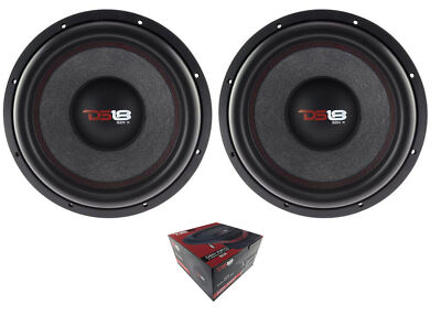 12" 450 watt RMS Dual 4-Ohm Subwoofer Pair GEN-X124D DS18 | eBay