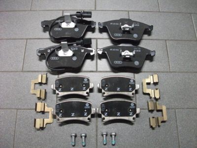 original Audi A6 S6 4F Bremse Bremsklötze Bremsbeläge 4F0698151Q ...