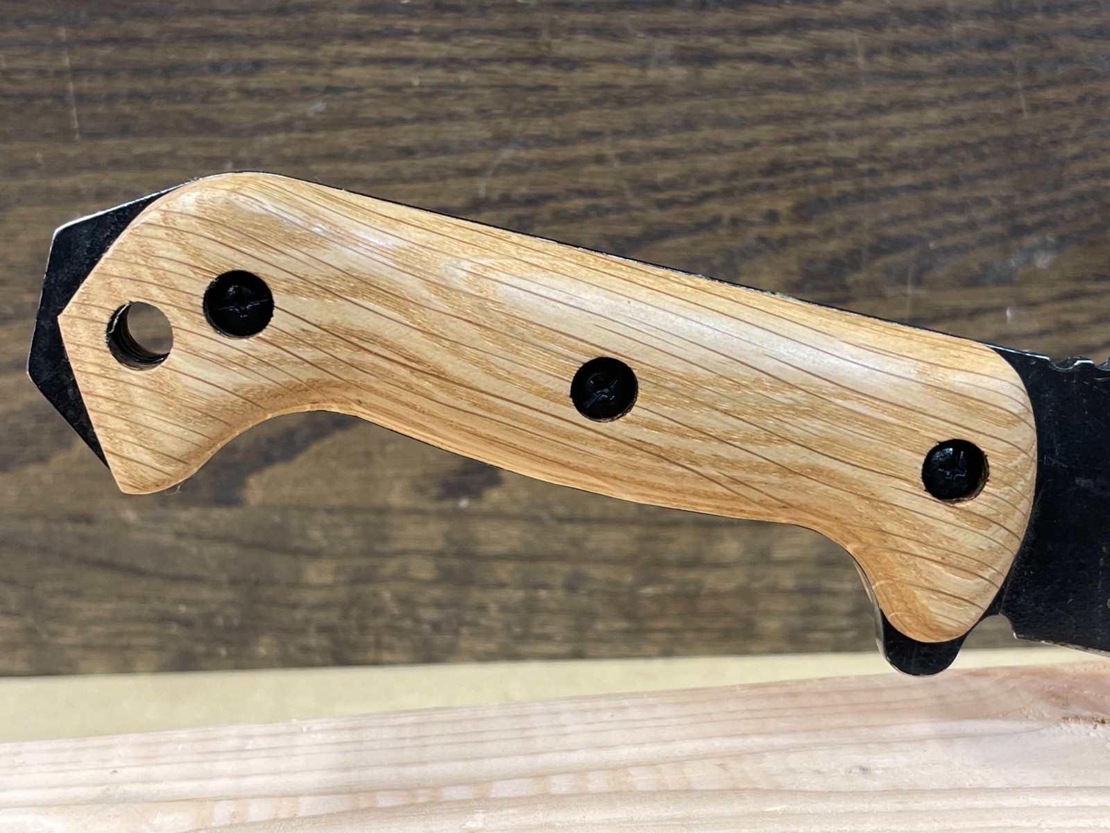 Handles for Kabar/Becker BK2 thru BK32, Oak #3 | eBay