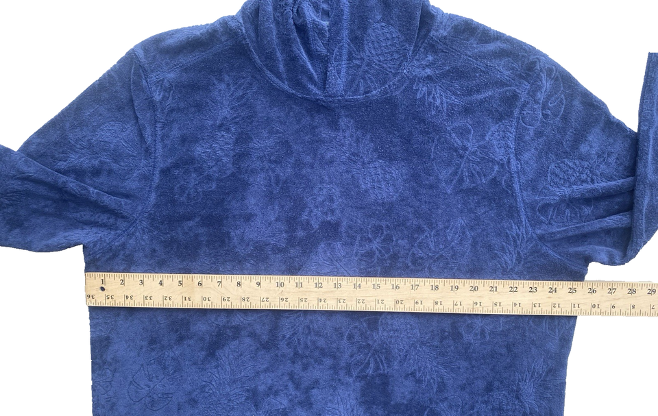 Tommy Bahama Sweatshirt Mens Size XL Navy Blue Paradise Poolside Towel ...