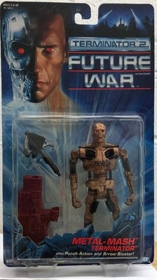 Terminator 2 T2 Judgment Day Movie Metal Mash Terminator Gold Future ...