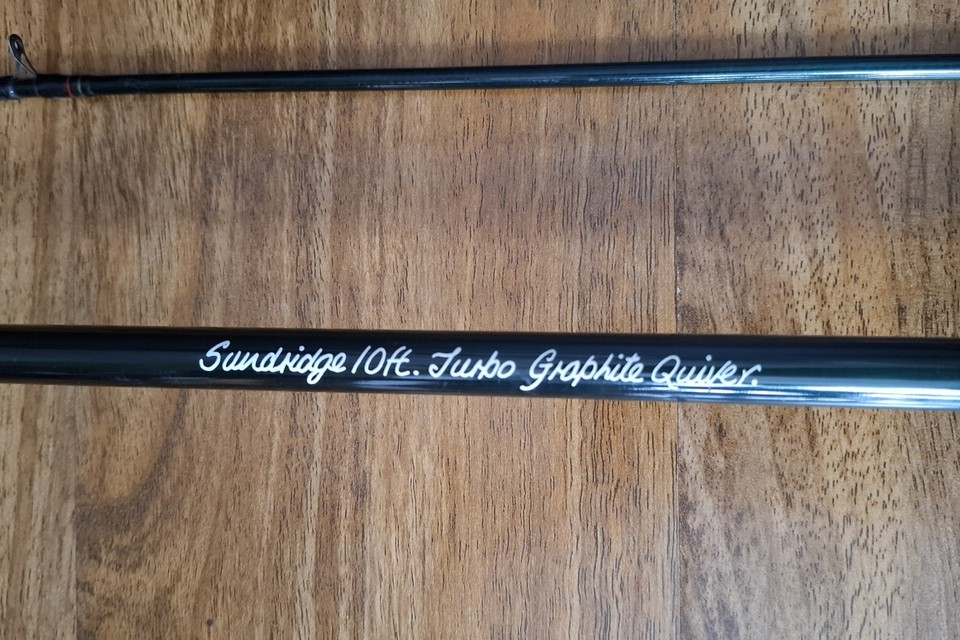 Sundridge Carp Fishing Rod Turbo Graphite Quiver Rods 2 Piece 10ft 11ft ...