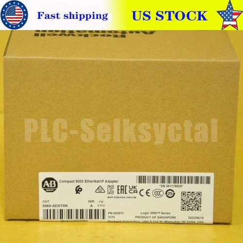 New Sealed Allen Bradley 5069-AENTRK Ethernet Module 5069AENTRK | eBay