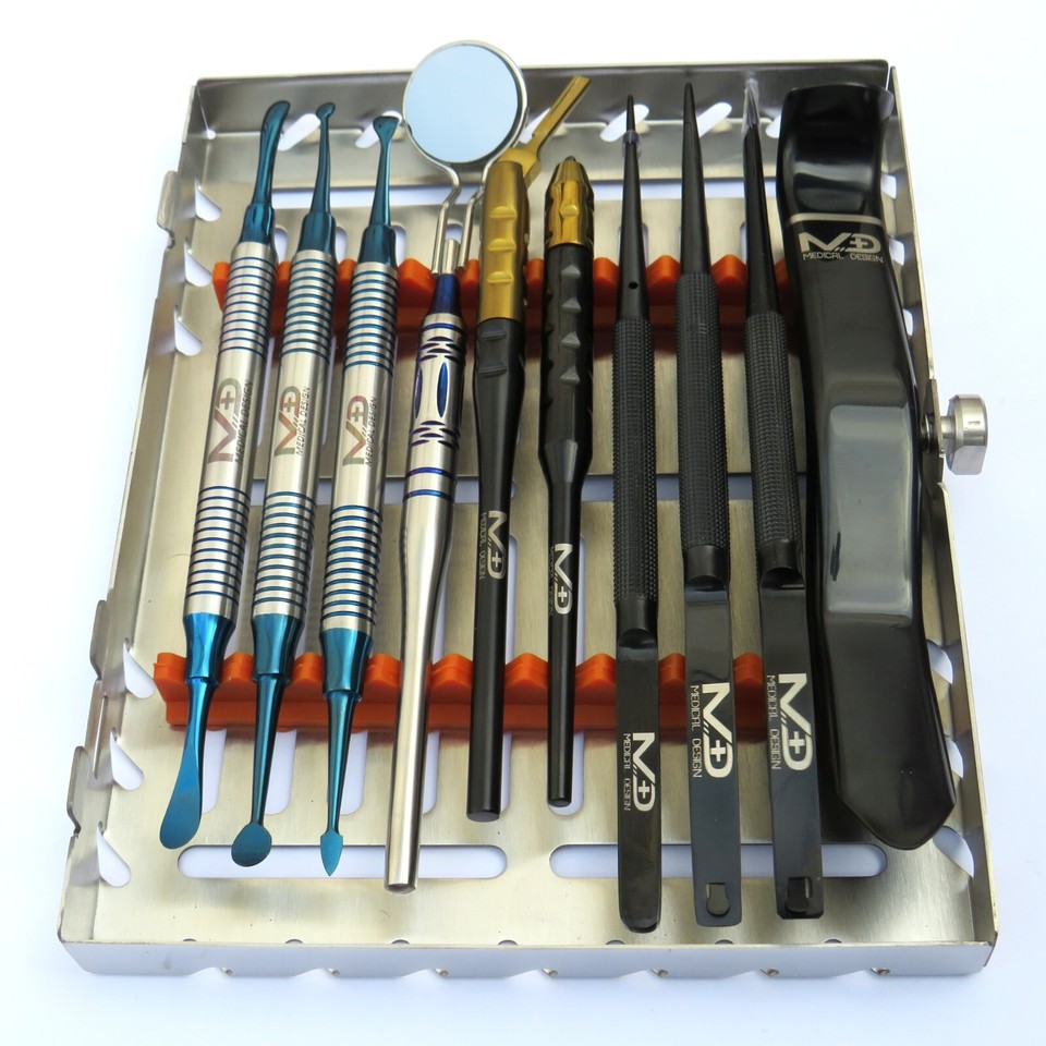 Oral Dental Micro surgery Surgical Kit Implant Instruments Periodontal ...
