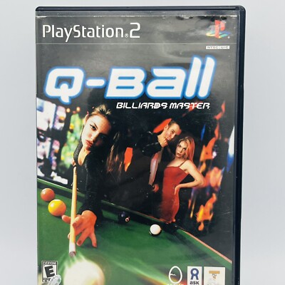 Q-Ball Billiards Master Sony Playstation 2 PS2 Video Game, Pool Billard Game | eBay