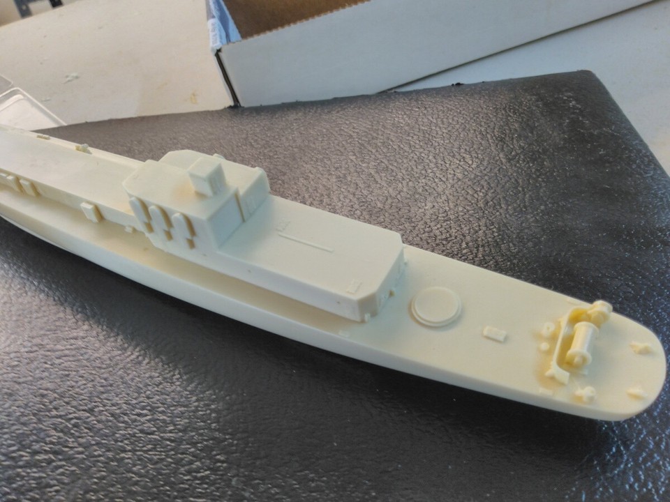 1/350 ISW 4134 - USS Laffey DD724 FRAM II 1968 Resin, PE Brass, 3D ...