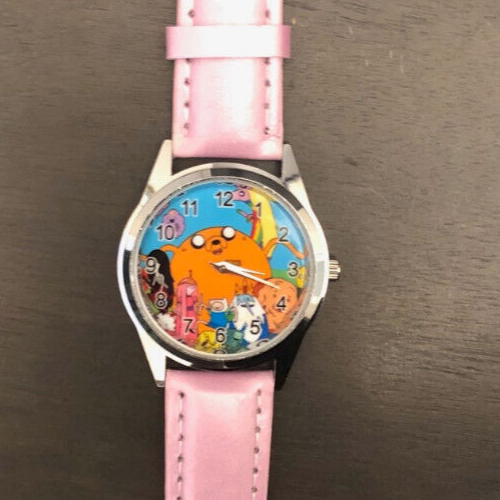 Adventure Time with Finn and Jake Children Watch Boy Girl Kids Pink | eBay