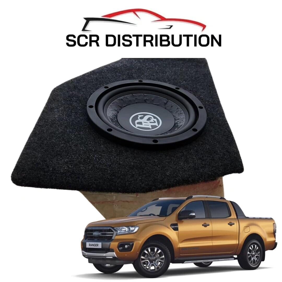 Ford Truck Subwoofer Boxes DS18 ENS FORD09 2X8 Dual 8" Ported