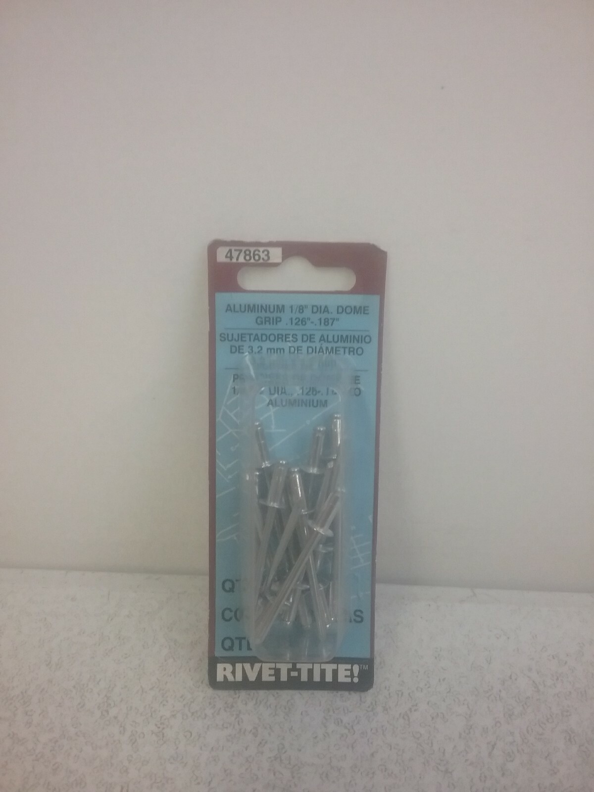 47863 Dorman Aluminum 1/8" Diameter Dome Grip Rivet 15 Pieces | eBay