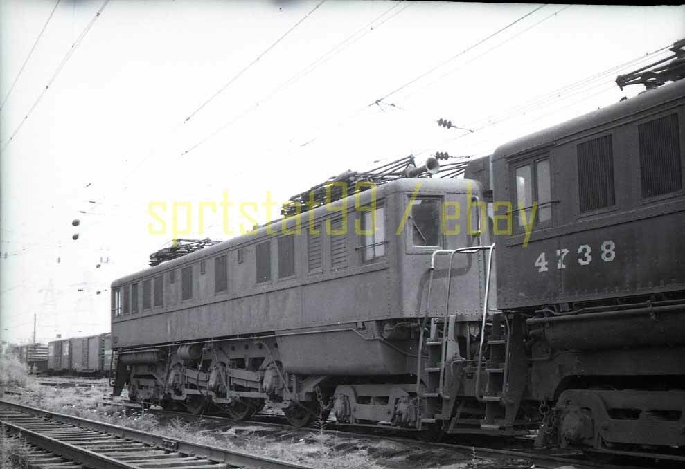 PRR Pennsylvania Railroad Boxcab P-5A Locomotive #4707 / #4738 - Vtg ...