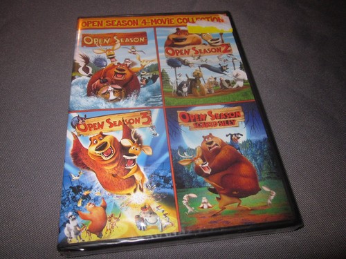 OPEN SEASON 4 MOVIE COLLECTION Open Season OPEN SEASON 2 3 Scared DVD ...