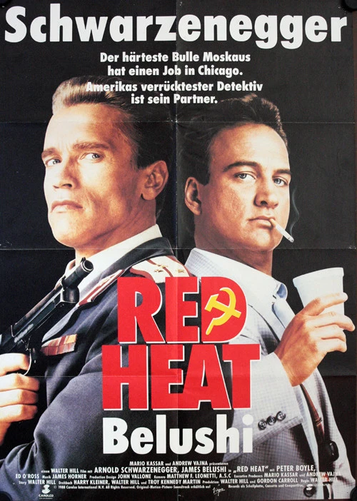 Red Heat Movie Poster