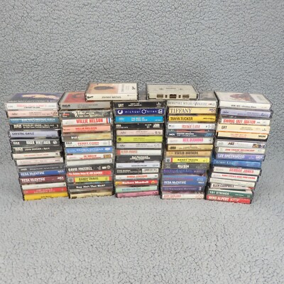 Lot Of 77 Random Cassettes Tapes Various Genres | eBay
