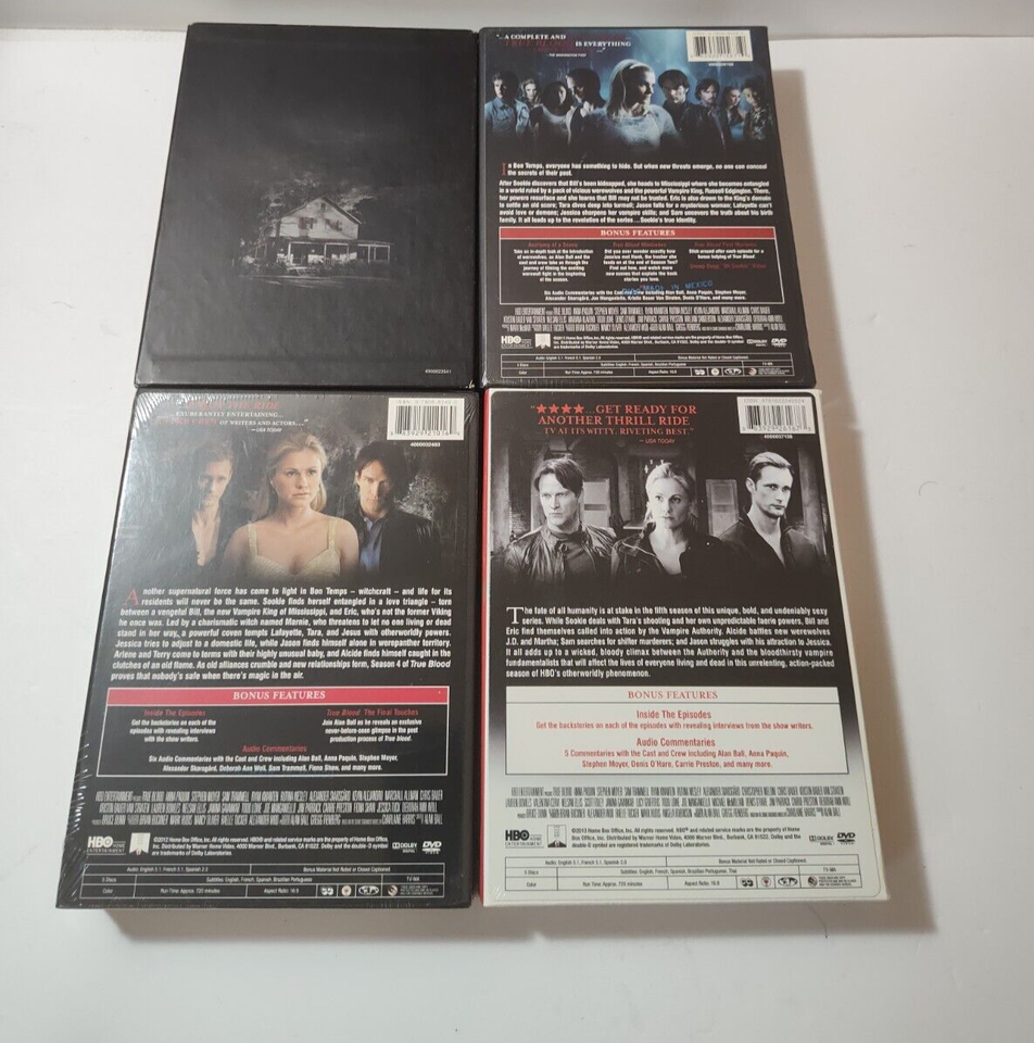 NEW True Blood DVD Boxed Set Complete Seasons 2, 3, 4 and 5 HBO TV ...