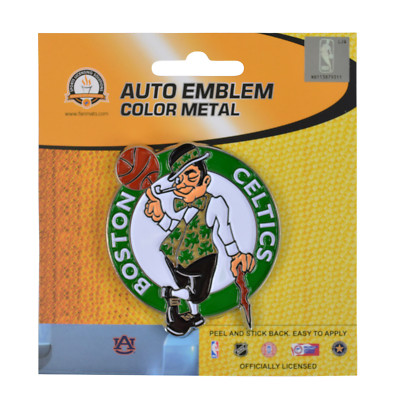 Official Licensed - NBA Boston Celtics 3D Auto Metal Color Emblem | eBay