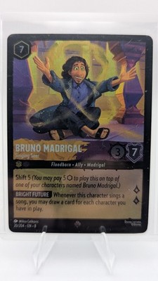 Disney Lorcana Bruno Madrigal Singing Seer 20/204 EN 8 Reign of Jafar ...