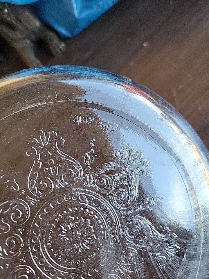 Vintage Fire-King Philbe Sapphire Blue Glass Dish | eBay