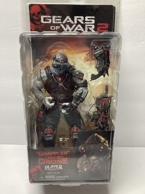 Gears of War Series 3 Grappler Locust Drone 7in Action Figure NECA Toys ...