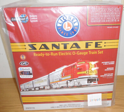 LIONEL 2323110 SANTA FE SUPER CHIEF DIESEL ENGINE TRAIN SET O GAUGE ...