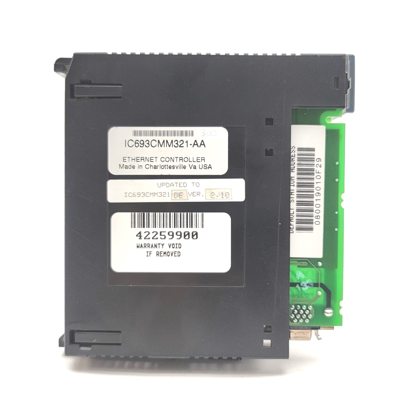 GE Fanuc IC693CMM321-DE Series 90-30 PLC Ethernet Controller Interface Module | eBay