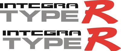 Honda Integra Type R Side Decal Set of 2 Multi-Color JDM 02-06 RSX | eBay