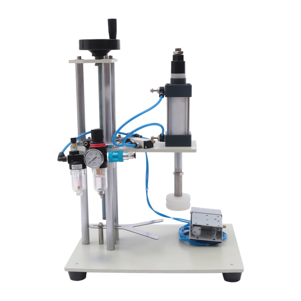 Capping Machine Pneumatic Bottle Capper Plastic/ Metal Caps Bottle ...