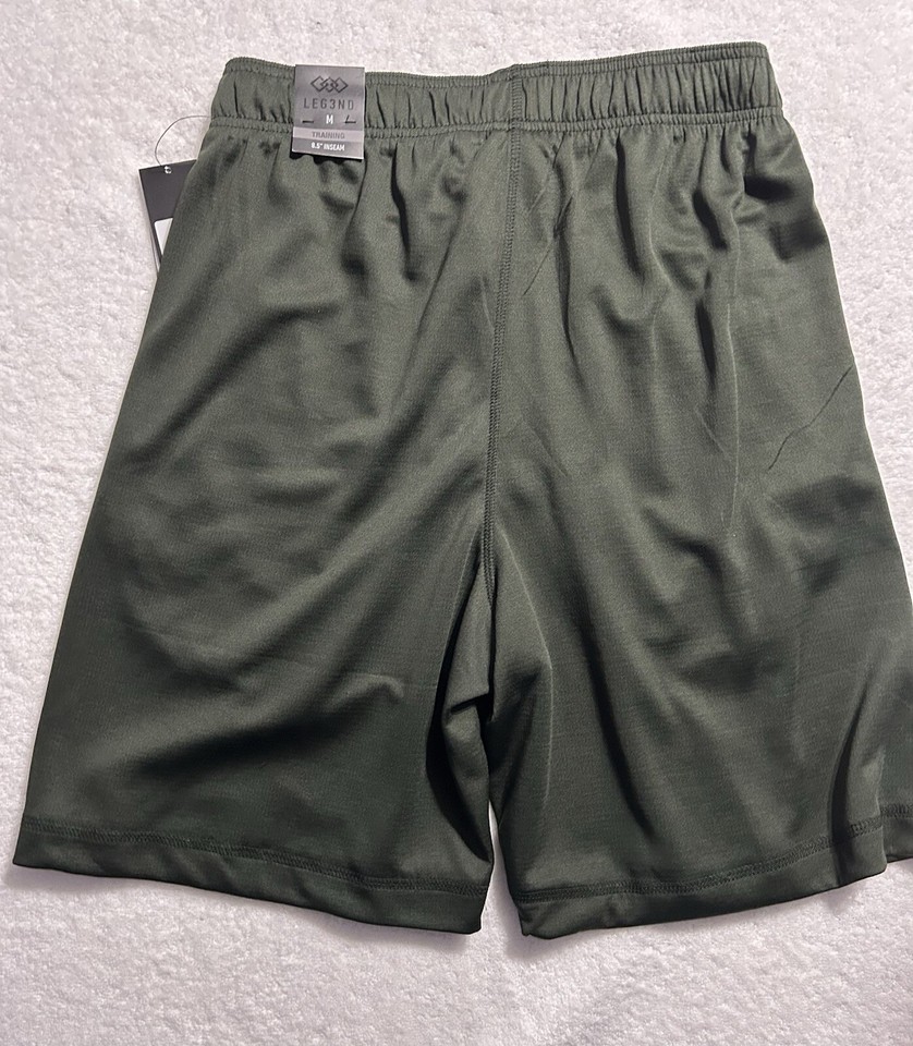 LEG3ND Men's Deep Olive Medium Polyester Blend Shorts New (H7) | eBay