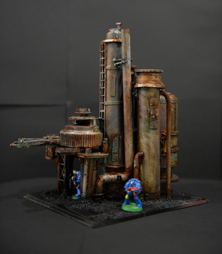 Warhammer 40k Wargaming Fallout Terrain Scenery Custom | eBay