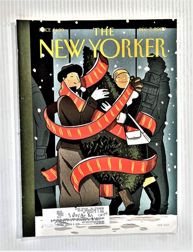 NEW YORKER December Dec 7, 2009 Complete Issue "Holiday Cheers" Cover ...