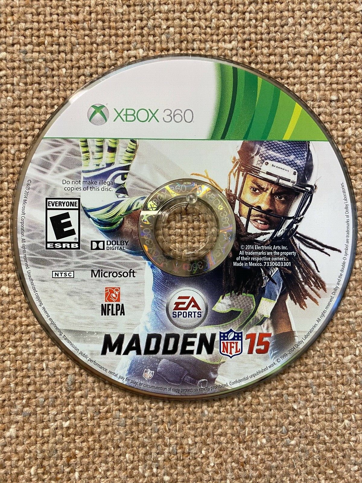 Madden NFL 15 - Xbox 360 (DISC ONLY) 14633733068| eBay