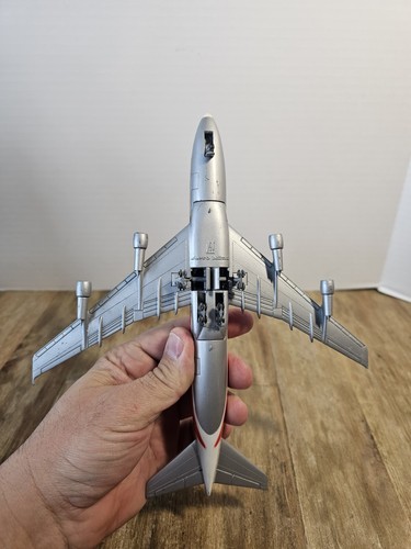Vintage Aero Mini 747 TWA Diecast Airplane Jet Model 1970s N747TW Japan ...