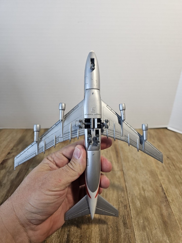 Vintage Aero Mini 747 TWA Diecast Airplane Jet Model 1970s N747TW Japan ...