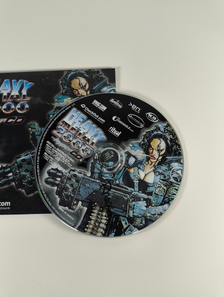Heavy Metal 2000 Hyper CD ROM Vintage | eBay