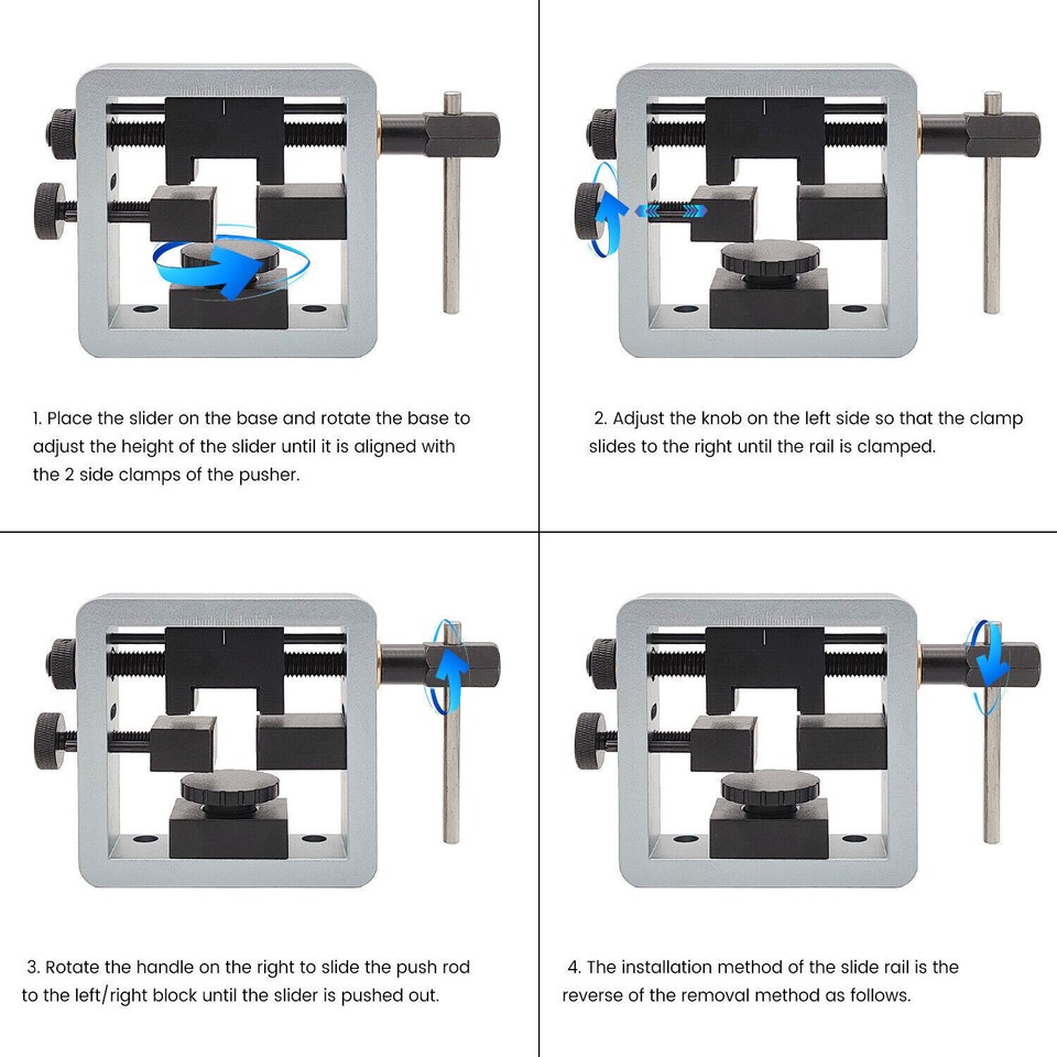 Pistol Slides Rear Sight Pusher Tool for Glock 1911 Sig & Most Handgun ...